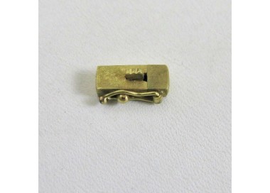 Fermoir Cliquet pour bracelet ou Collier Or Jaune 750 - 18 carats