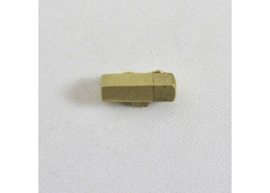 Fermoir Cliquet pour bracelet ou Collier Or Jaune 750 - 18 carats