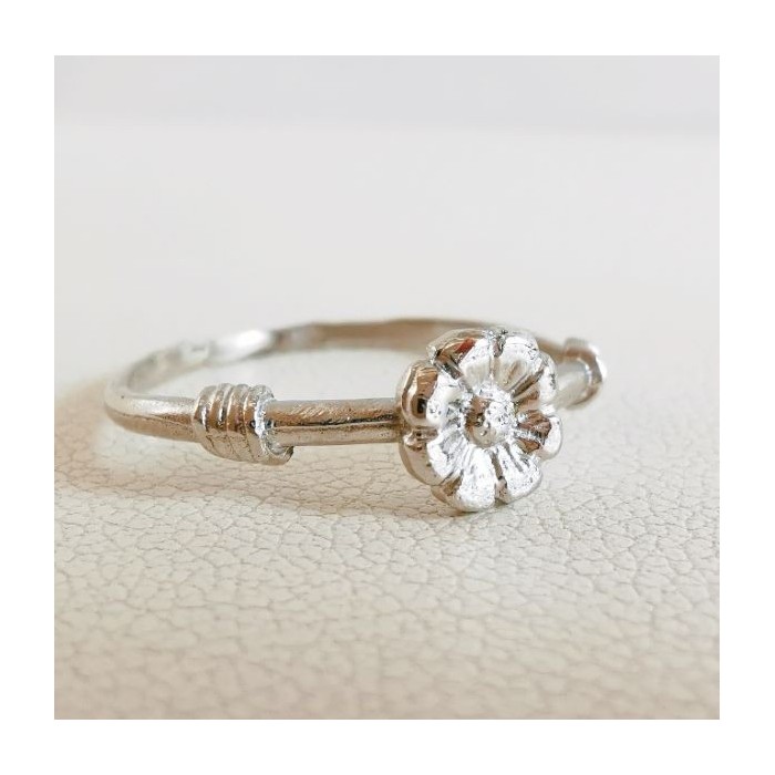 Bague Fleur Argent